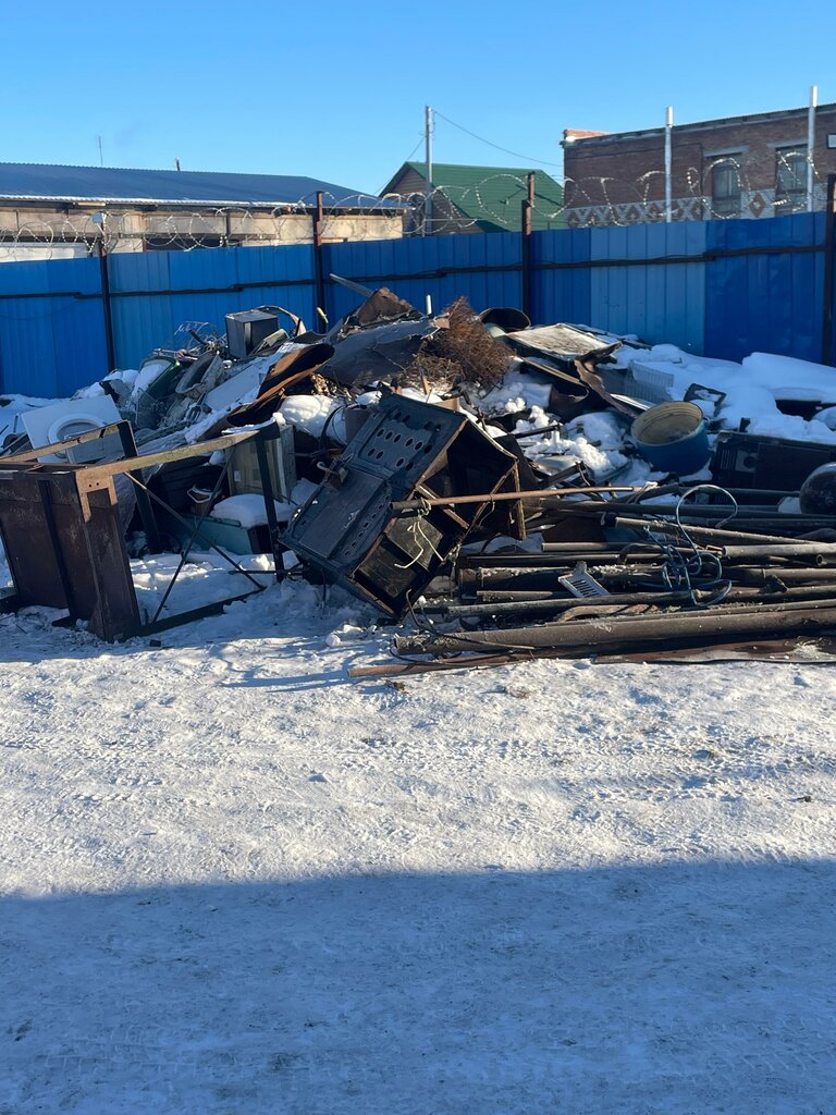 Hurda metal alımı Пункт приема металлолома, Novosibirskaya oblastı, foto