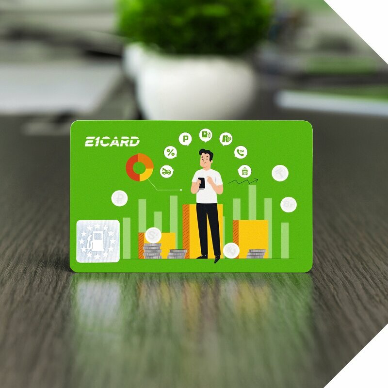 Benzin istasyonları yakıt kartları E1 Card, Kalaç, foto