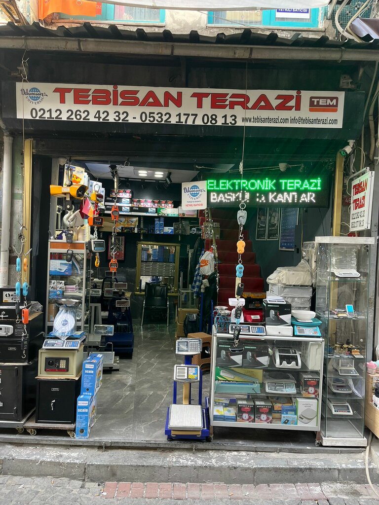 Tartı ve baskül firmaları Tebisan Terazi, İstanbul, foto