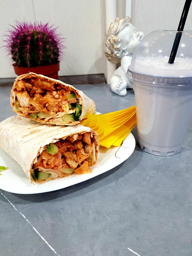 Fast food Shawarma, İrkutskaya oblastı, foto