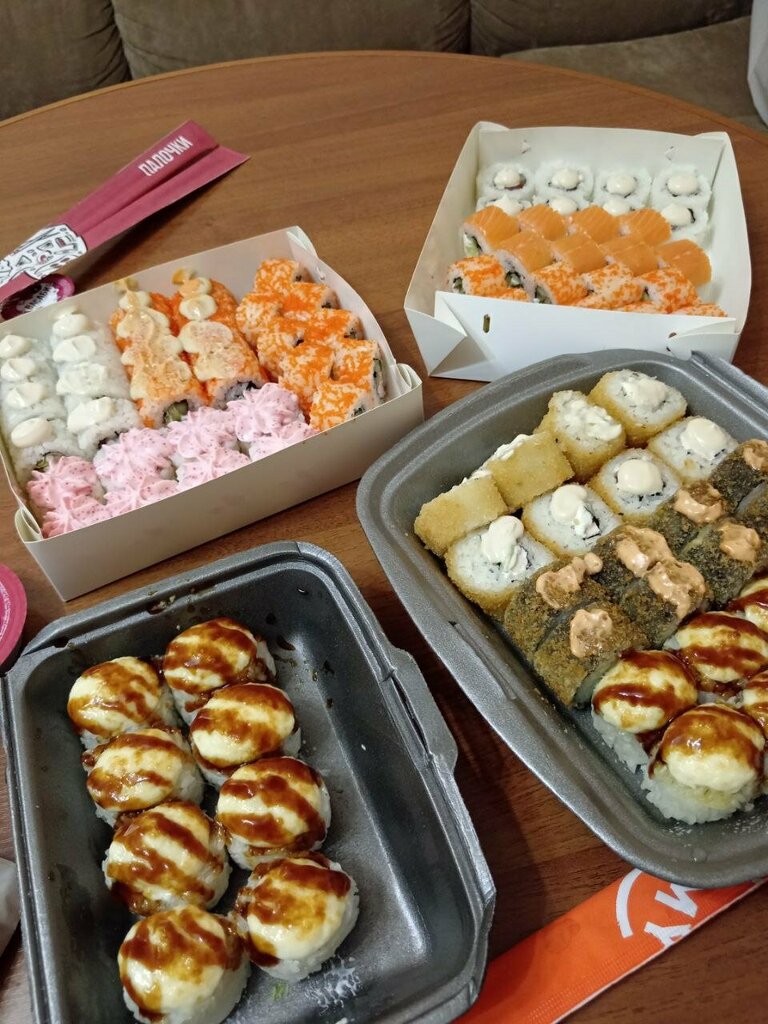 Hazır yemek teslim servisleri Mir Sushi, Soçi, foto