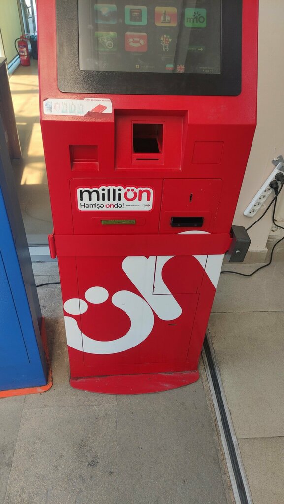 Ödeme terminali Milliön, Bakü, foto