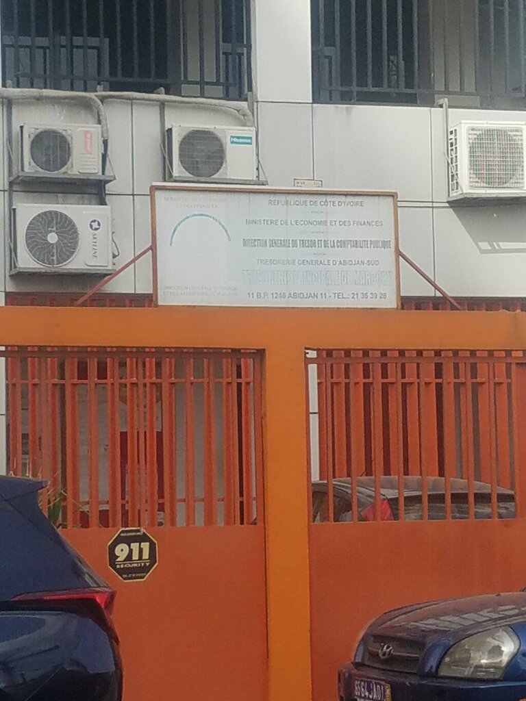 Devlet hazinesi Tresorerie Principale de Marcory, Abican, foto