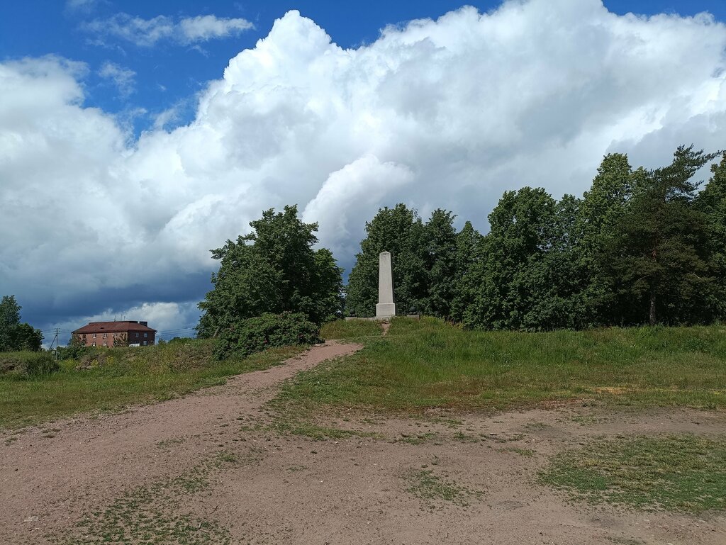 Anıt, heykel Русским воинам, павшим при взятии Выборга, Vyborg, foto