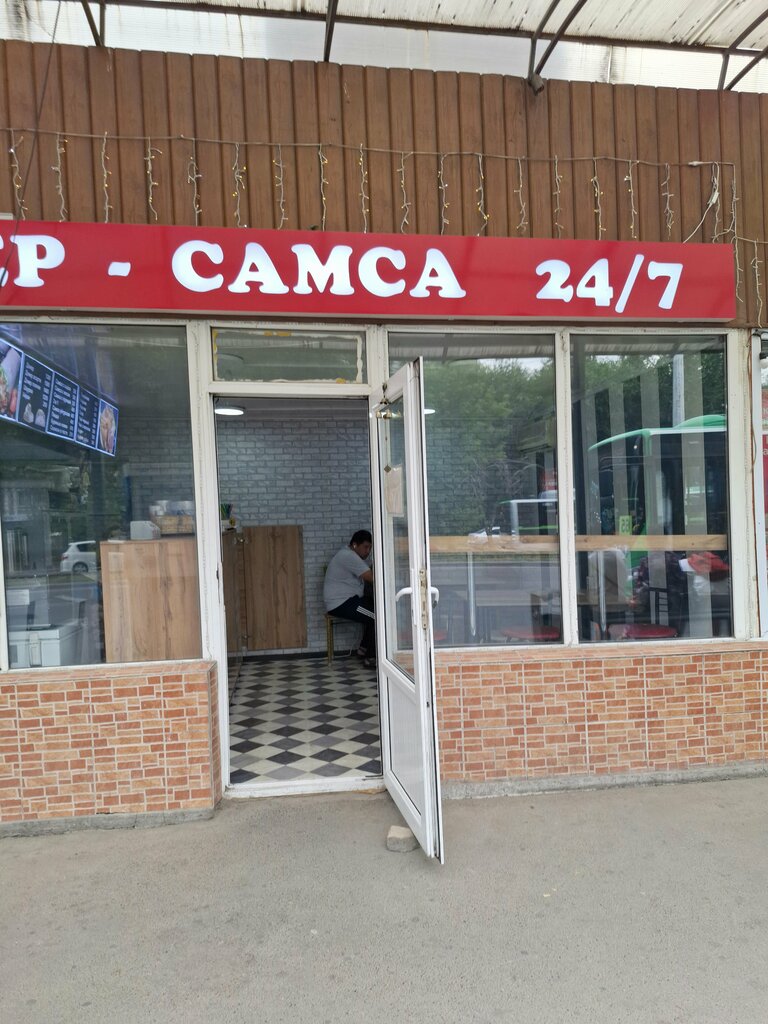 Fast food Doner samsa, Almatı, foto
