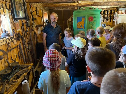 Müzeler ve sanat galerileri Дом-музей тумского сказителя Были-небыли, Riazanskaya oblastı, foto
