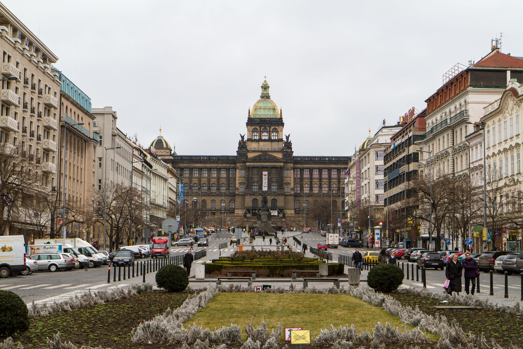 Park, sokak heykeli Památník Jana Palacha a Jana Zajíce, Prag, foto