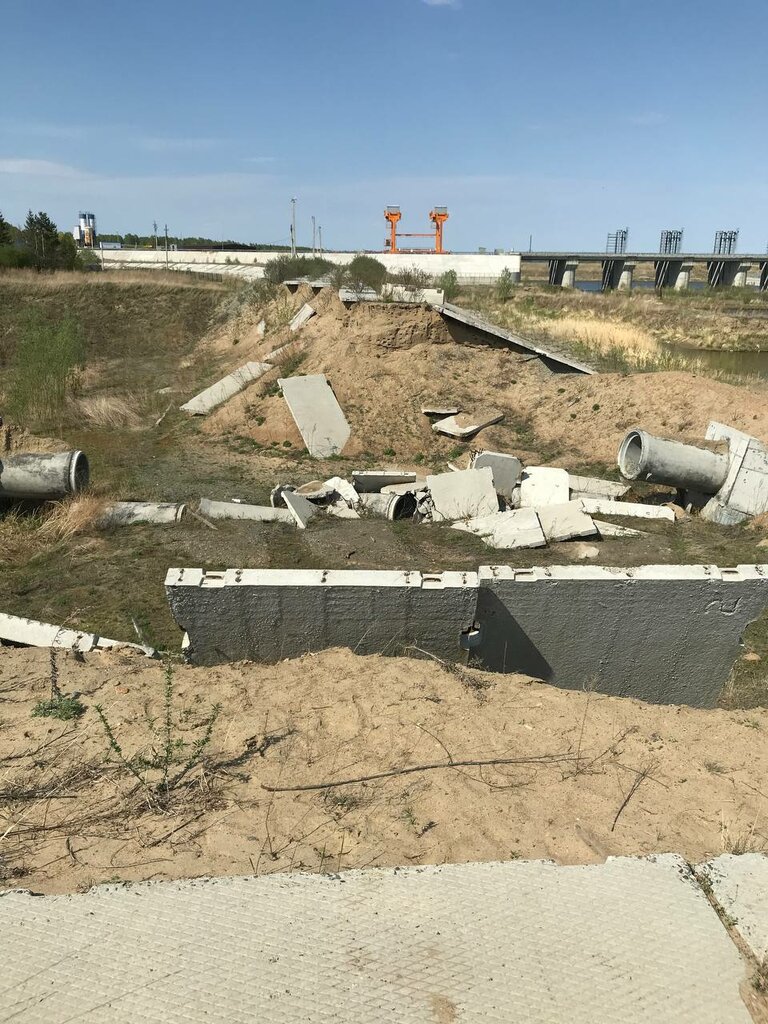 Mühendislik altyapısı Электрическая подстанция Гидроузел, Omskaya oblastı, foto