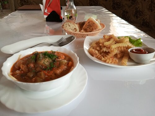 Restoran Khan-Saray, Kırım Cumhuriyeti, foto