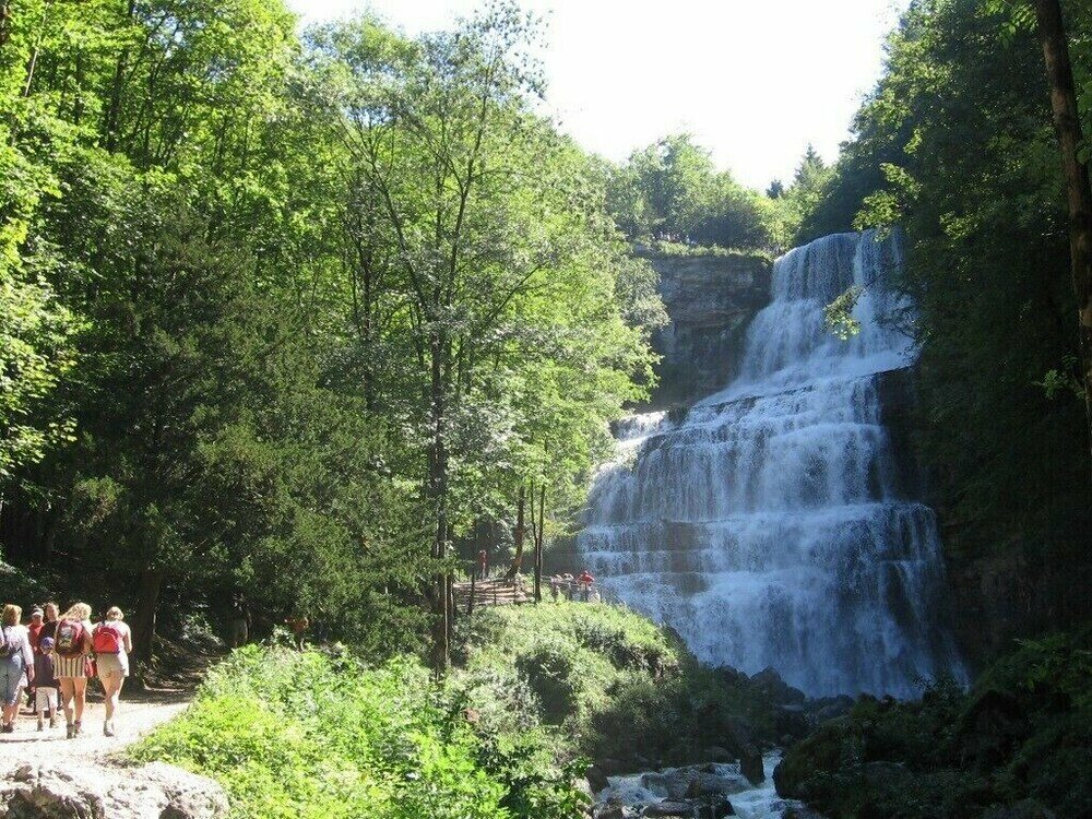 Otel Chambres d'hôtes Cascades du Hérisson, , foto