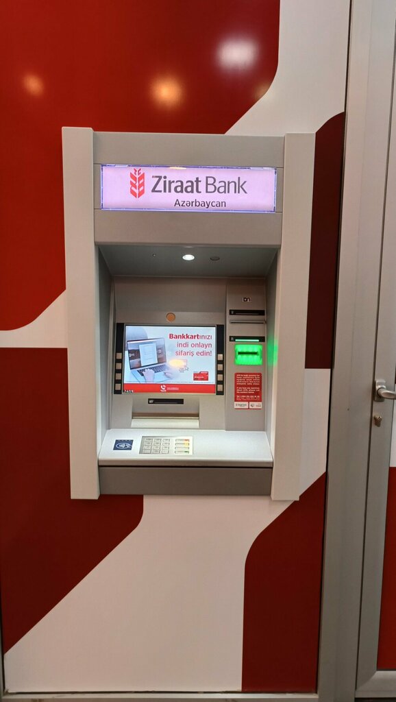 ATM'ler Ziraat Bank Azərbaycan - Səməd Vurğun filialı ATM, Bakü, foto