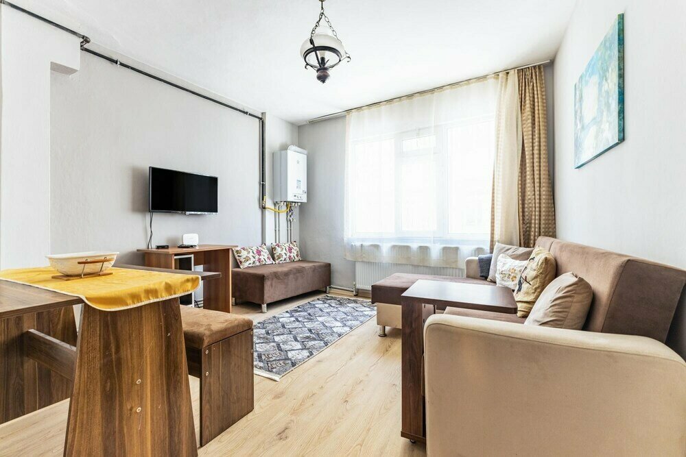 Kısa süreli konaklama Akasya Alışveriş Merkezi'ne 5 Dakika Mesafede Konforlu Daire, İstanbul, foto