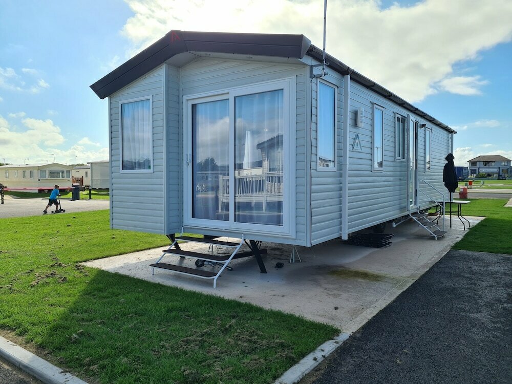 Otel Stunning Platinum Caravan in Rhyl 2 Mins to Beach, Galler, foto