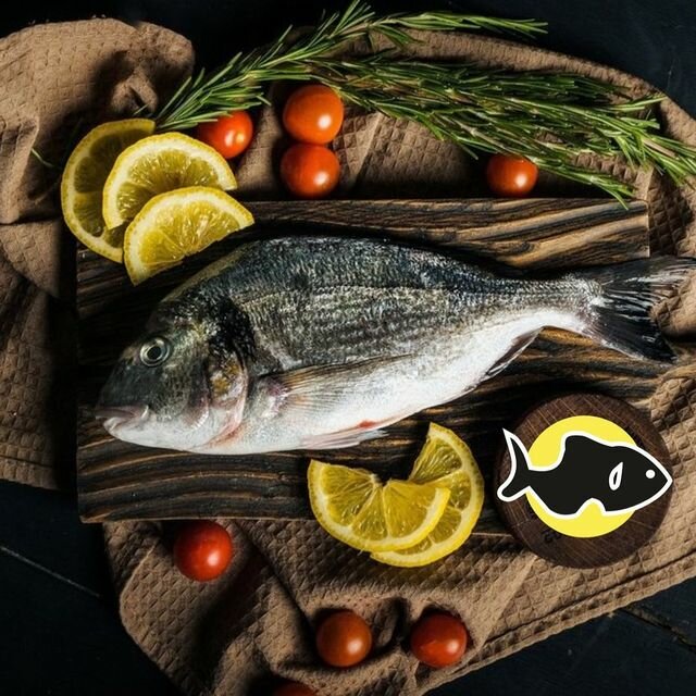 Balık ve deniz ürünleri Lucky fish, Almatı, foto