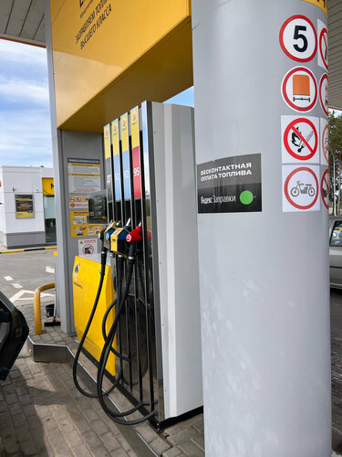 Benzin istasyonu Rosneft, Rostovskaya oblastı, foto