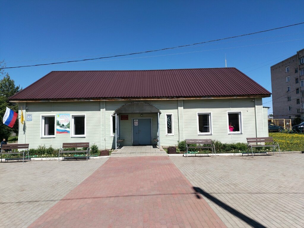 Kültür ocakları Dom kultury sela Poroshino, Kirov, foto