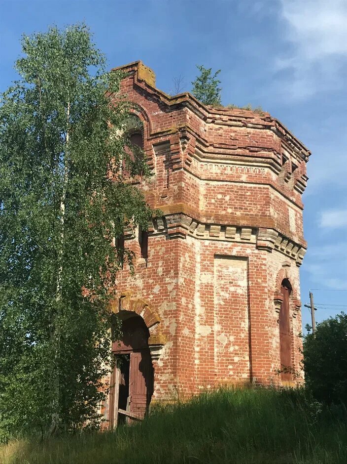 Turistik yerler Водонапорная башня, Pskovskaya oblastı, foto