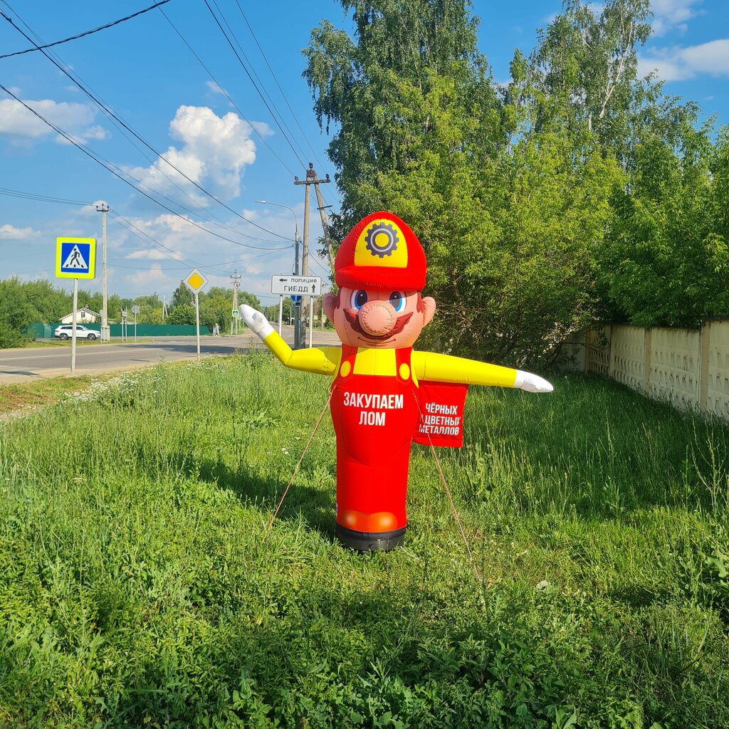 Geri dönüşüm maddeleri Пункт приёма металлолома, Moskova ve Moskovskaya oblastı, foto