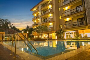 Deltin Suites (Nerul-Candolim Road,Fadtewada,Nerul,Bardez,Goa 403114,), otel  Goa'dan