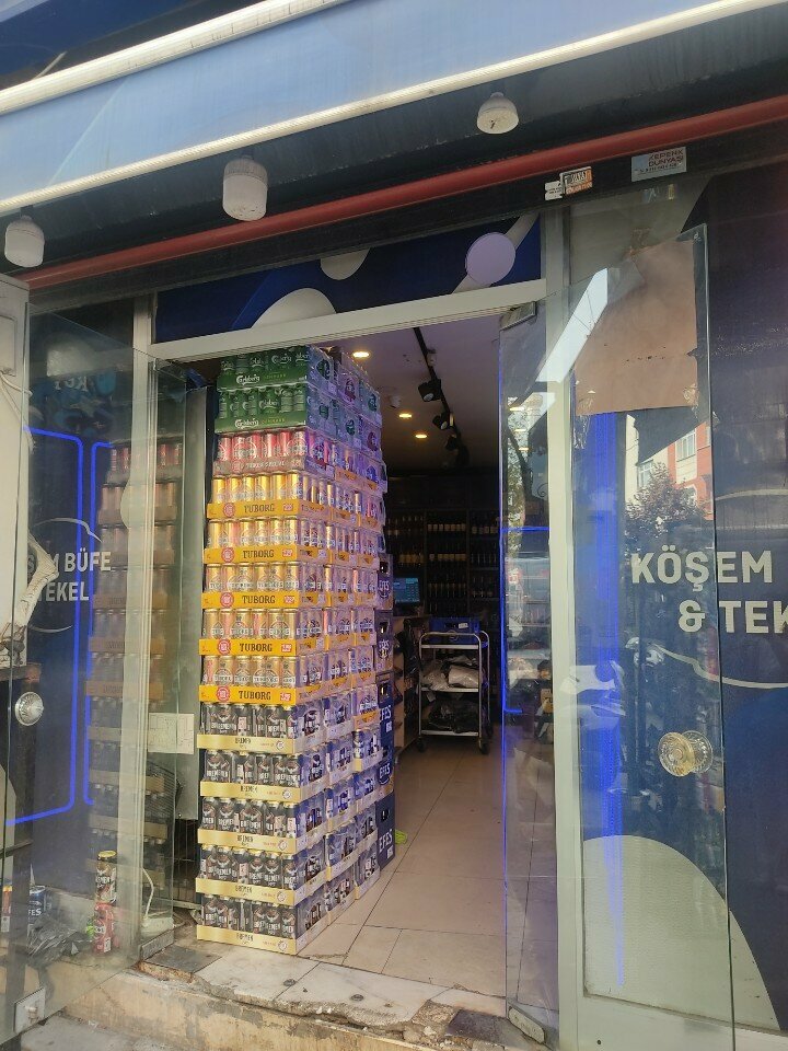 Alkollü içecekler Bayrampaşa Tekel Köşem, İstanbul, foto