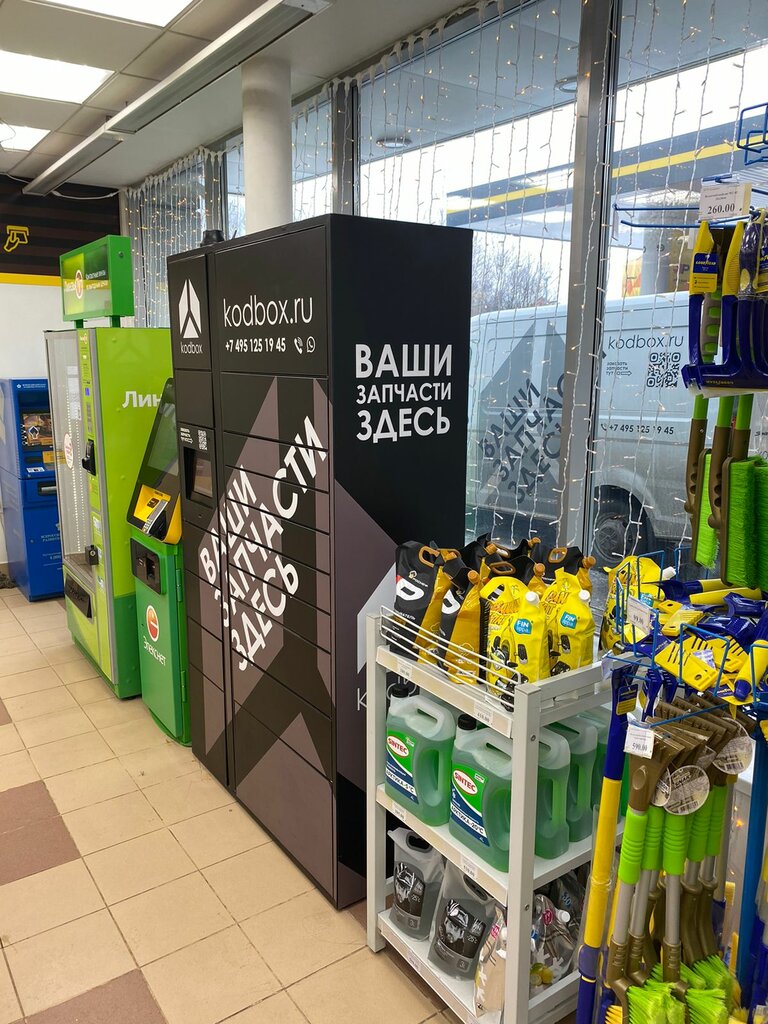 Parsel otomatı Kodbox, Domodedovo, foto