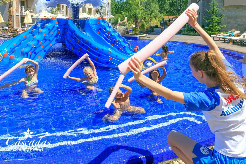 Yüzme havuzları Ahtapot Havuzu, Güneş Sahili Tatil Tesisleri, foto