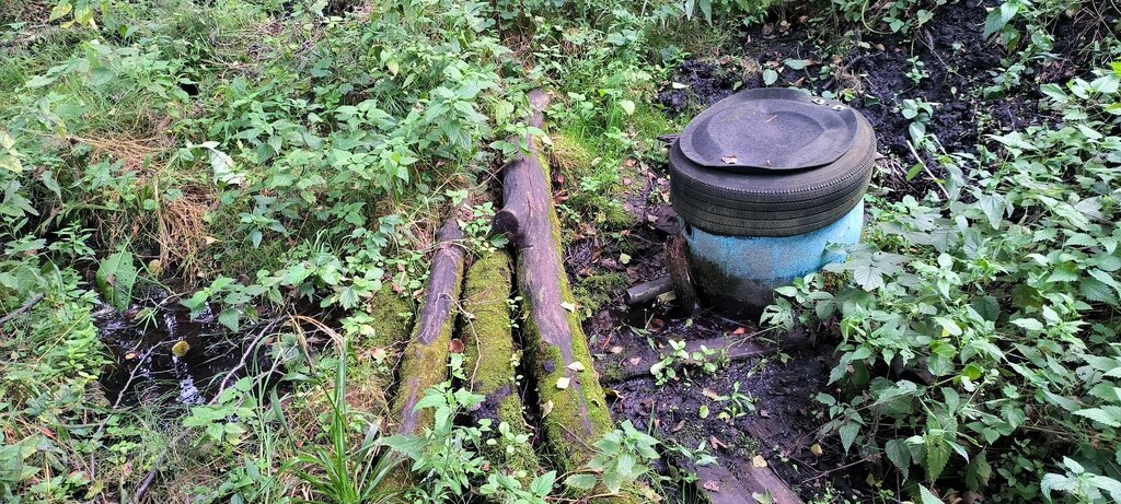 Pınar, çay Spring, stream, Samarskaya oblastı, foto