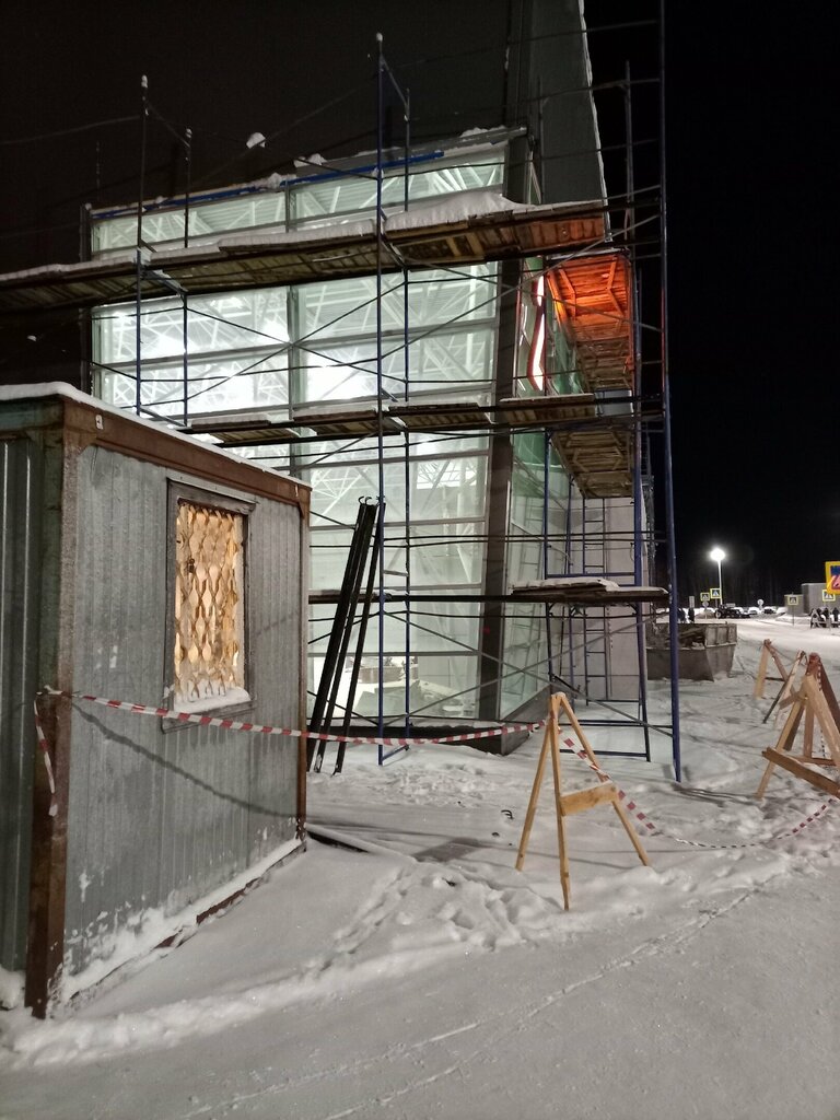 Havaalanı terminali Arkhangelsk Pavilion 2, Arhangelsk, foto