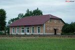 Railway station (Čyhunačnaja vulica No:12А, Village of Vidzibor), tren garları  Brestskaya oblastından