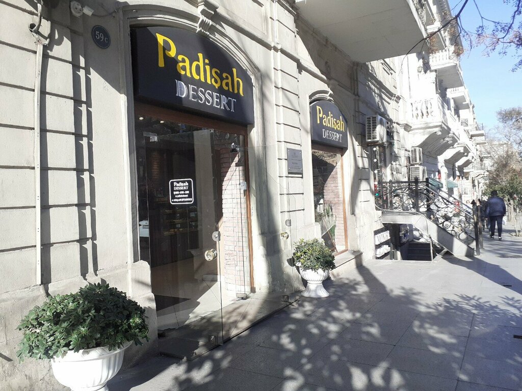 Pasta, şekerleme ve tatlı Padişah dessert, Bakü, foto