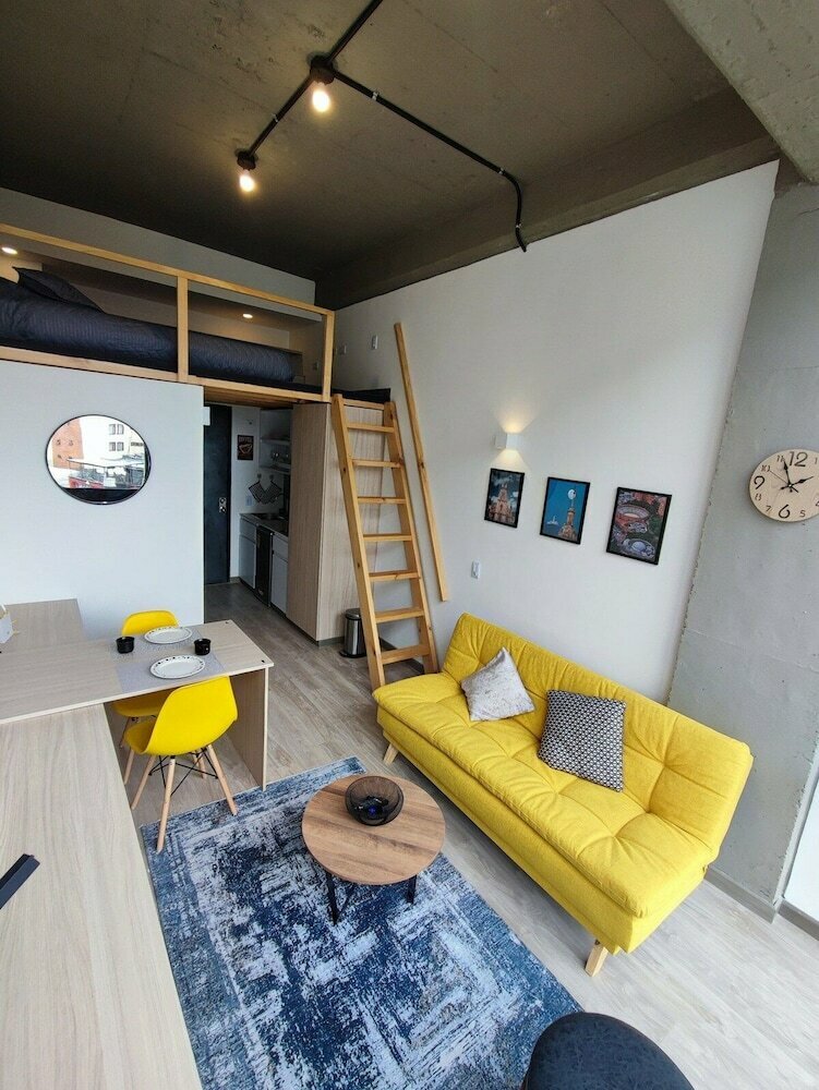 Otel Loft moderno con vista a los cerros, Bogota, foto