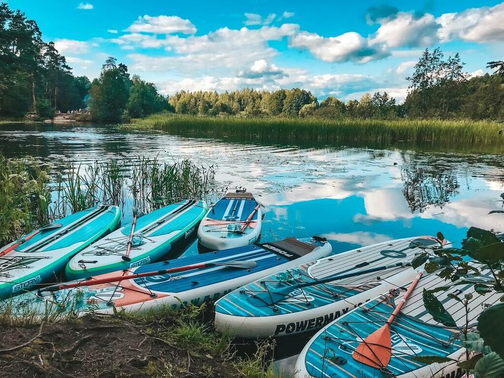 Kürek sörfü Аренда Сапбордов, Moskova, foto