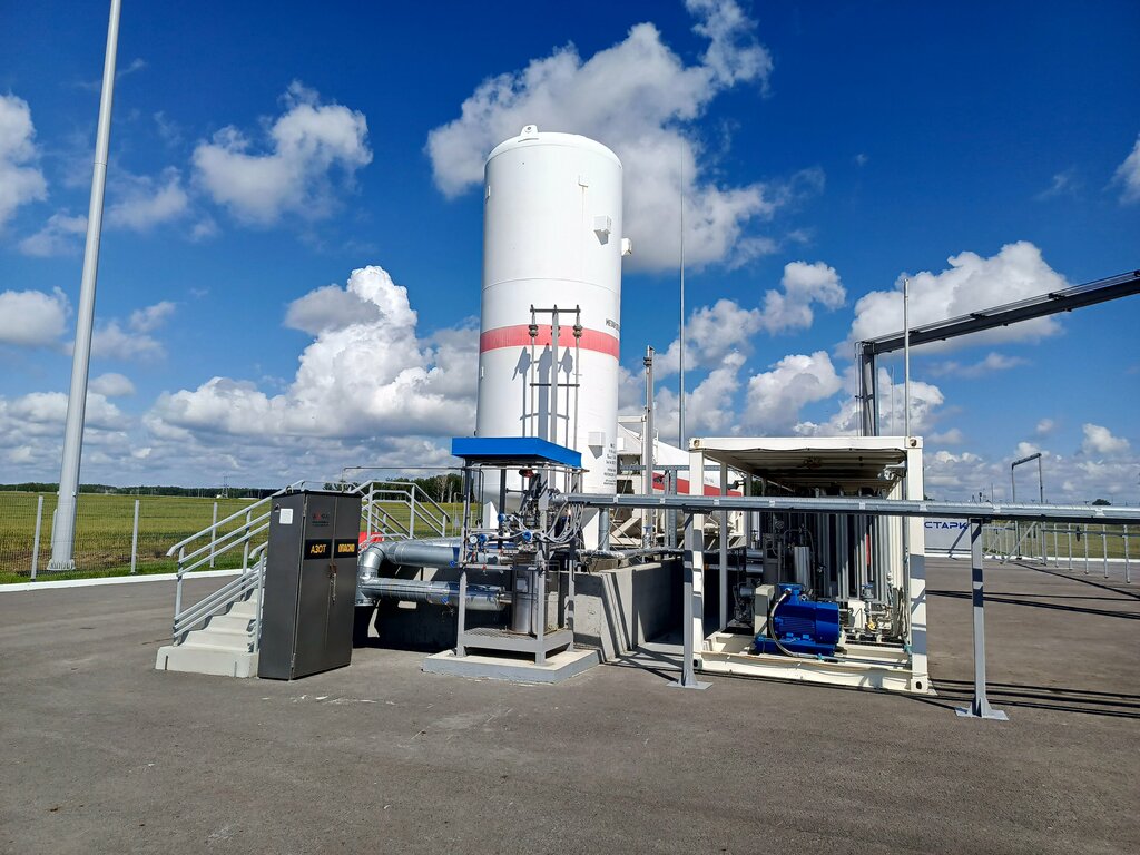 Otogaz dolum istasyonu Metek, Tümen (Tiumenskaya) oblastı, foto