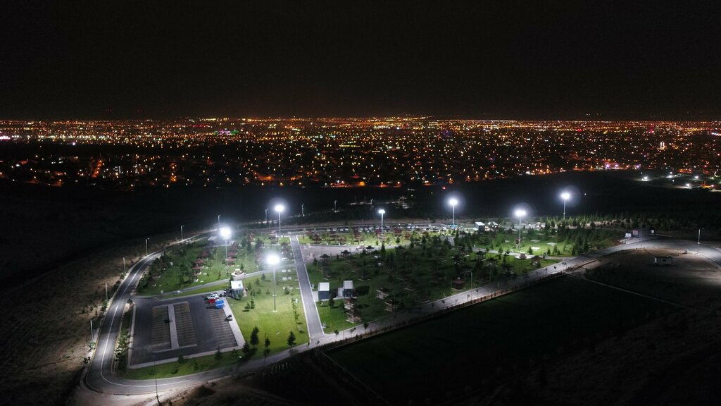 Parklar ve ormanlar Selçuklu Seyir Tepesi, Konya, foto