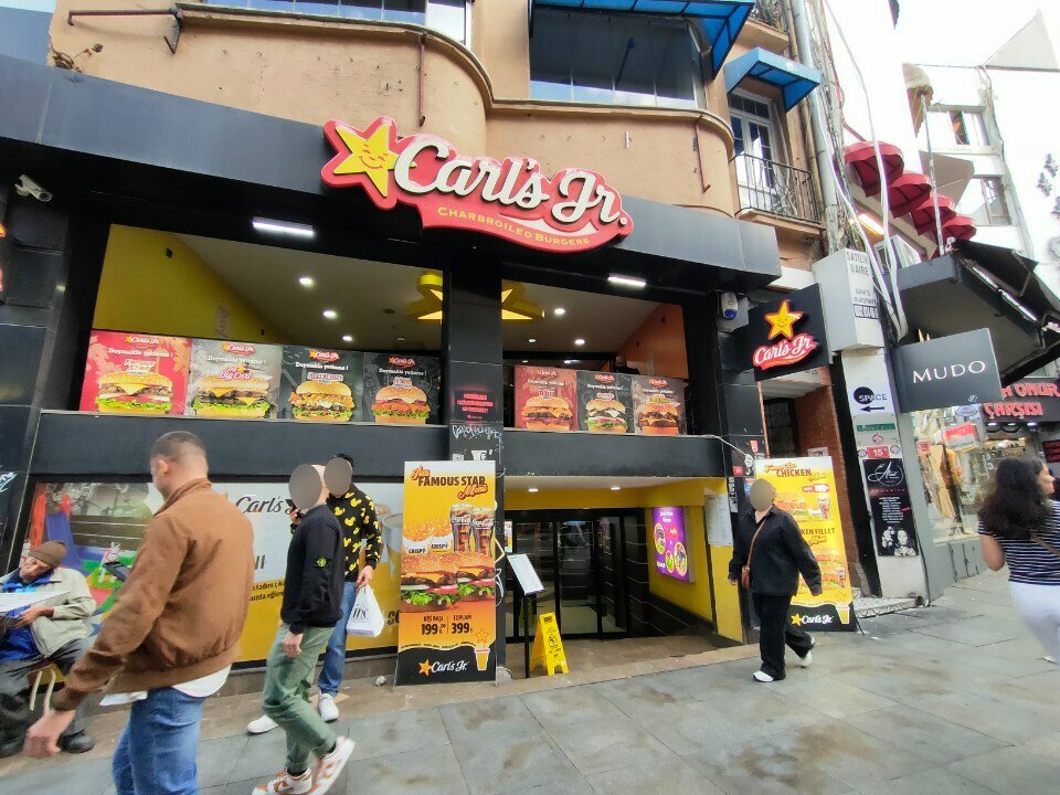 Fast food Carl's Jr, İstanbul, foto