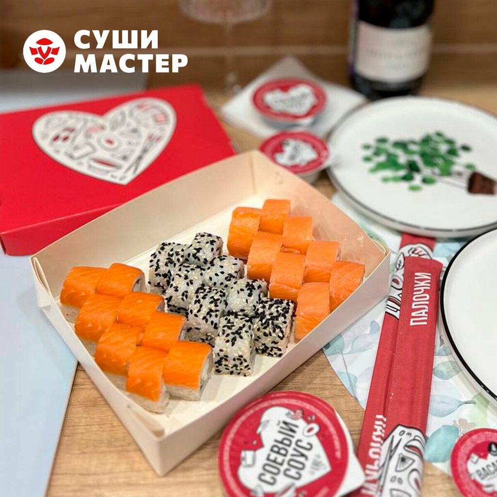 Suşi restoranı Sushi master, Uhta, foto