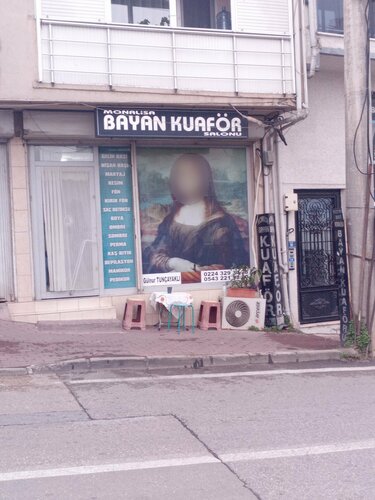 Monalisa Bayan Kuaför Salonu, Бурса, Йылдырым, махалле Моллаарап, улица ...