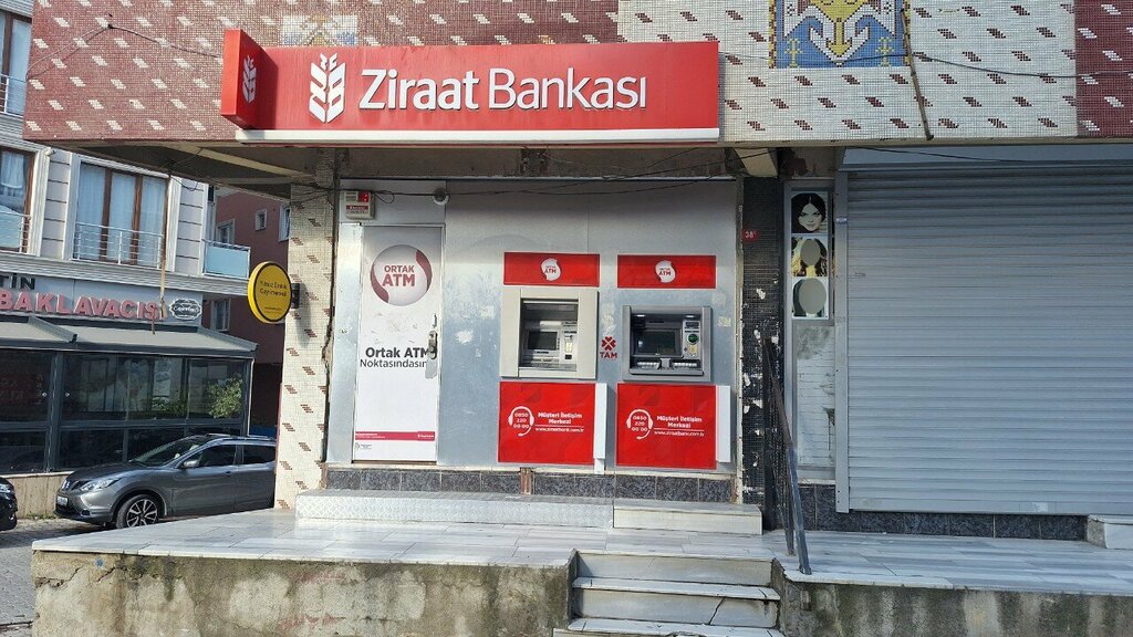 ATM'ler Ziraat Bankası ATM, İstanbul, foto