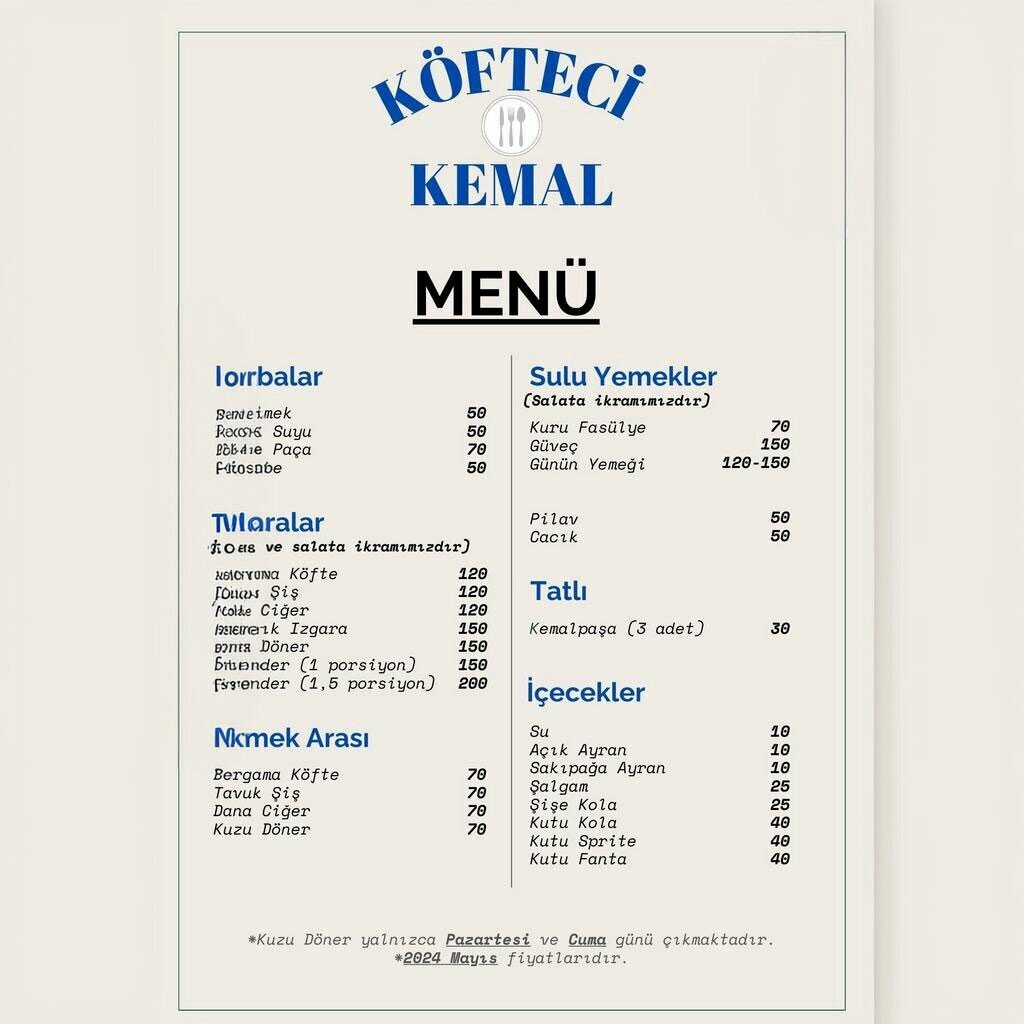 Restoran Köfteci Kemal, Bergama, foto