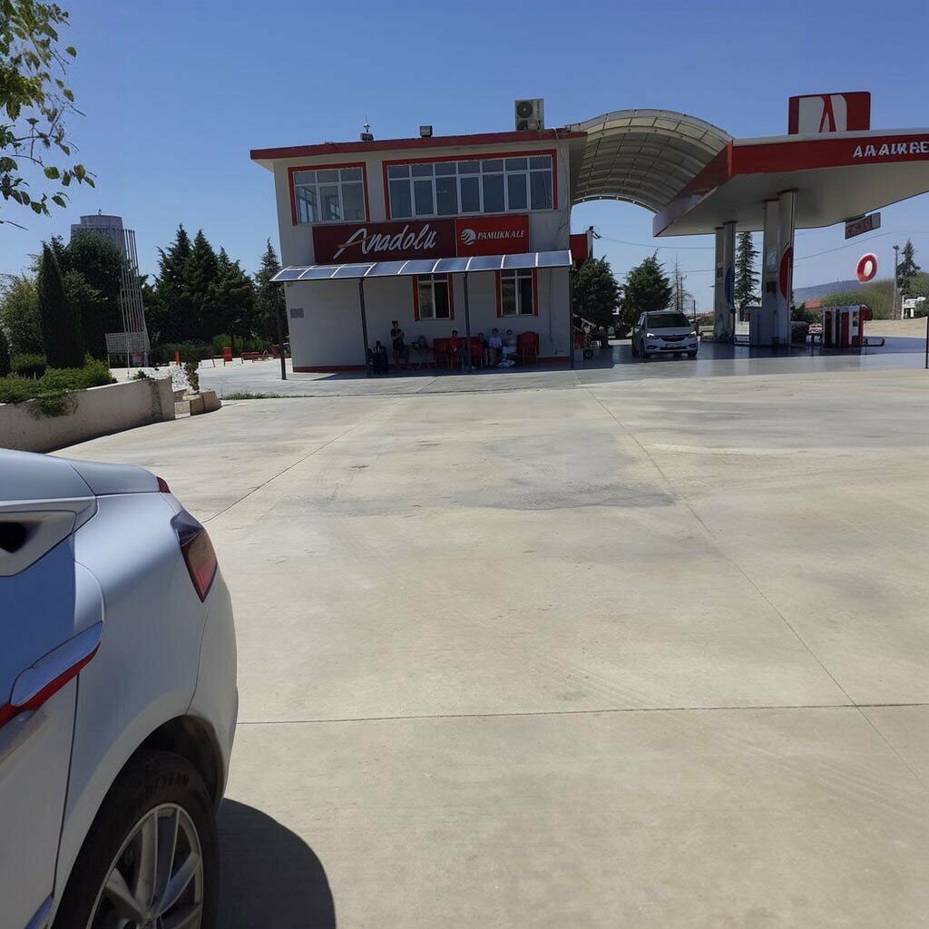 Benzin istasyonu Türkiye Petrolleri, Çivril, foto