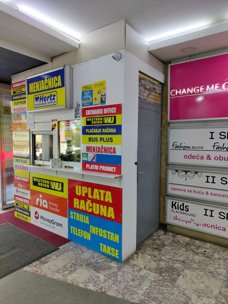 Döviz büroları Hertz, Belgrad, foto