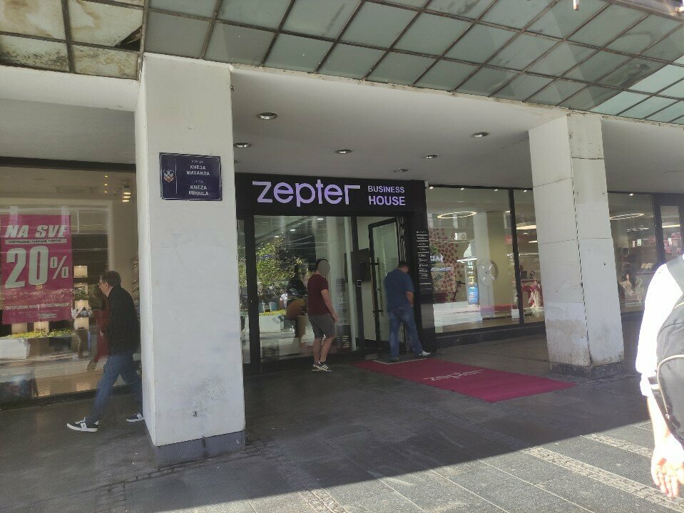 Züccaciye mağazaları Zepter Srbija, Belgrad, foto