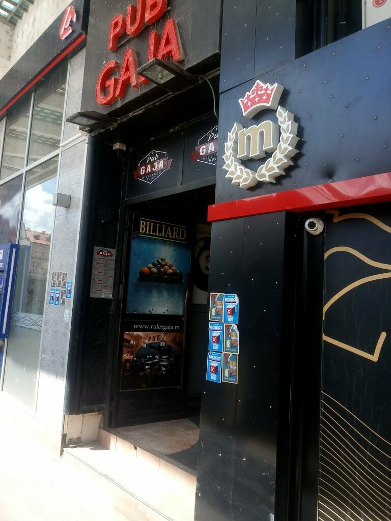 Gece kulüpleri Bilijar Club Gaja, Novi Sad, foto
