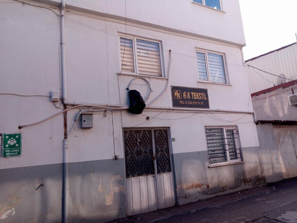 Tekstil fabrikaları A. K Tekstil, Bursa, foto
