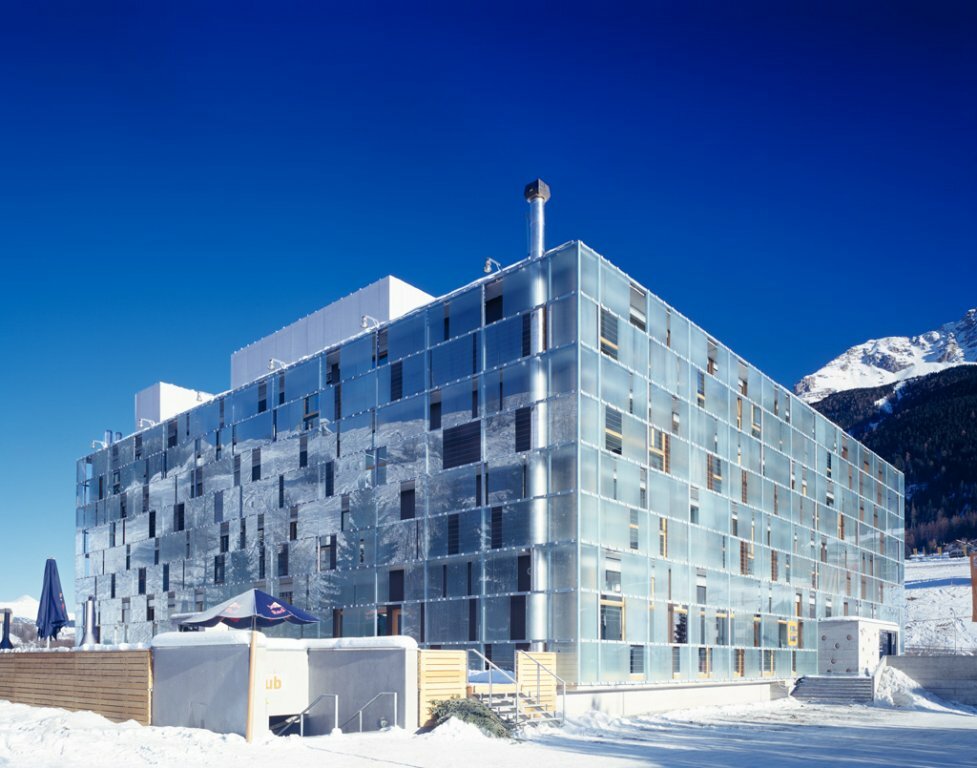 Otel Hotel Cube Savognin, Graubunden, foto