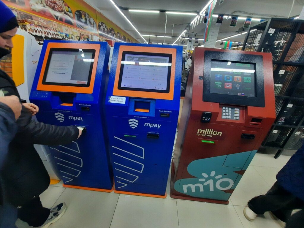Ödeme terminali Mpay, Sumgayıt, foto