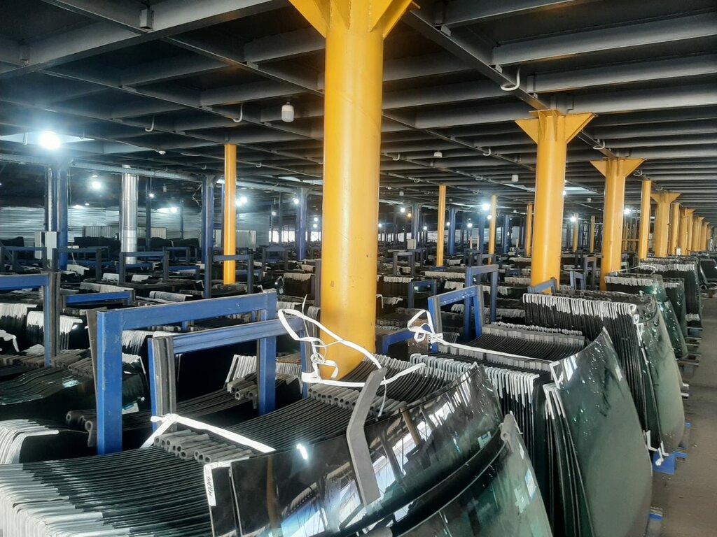 Cam ve cam ürün üreticisi Spec steklo, Moskova, foto