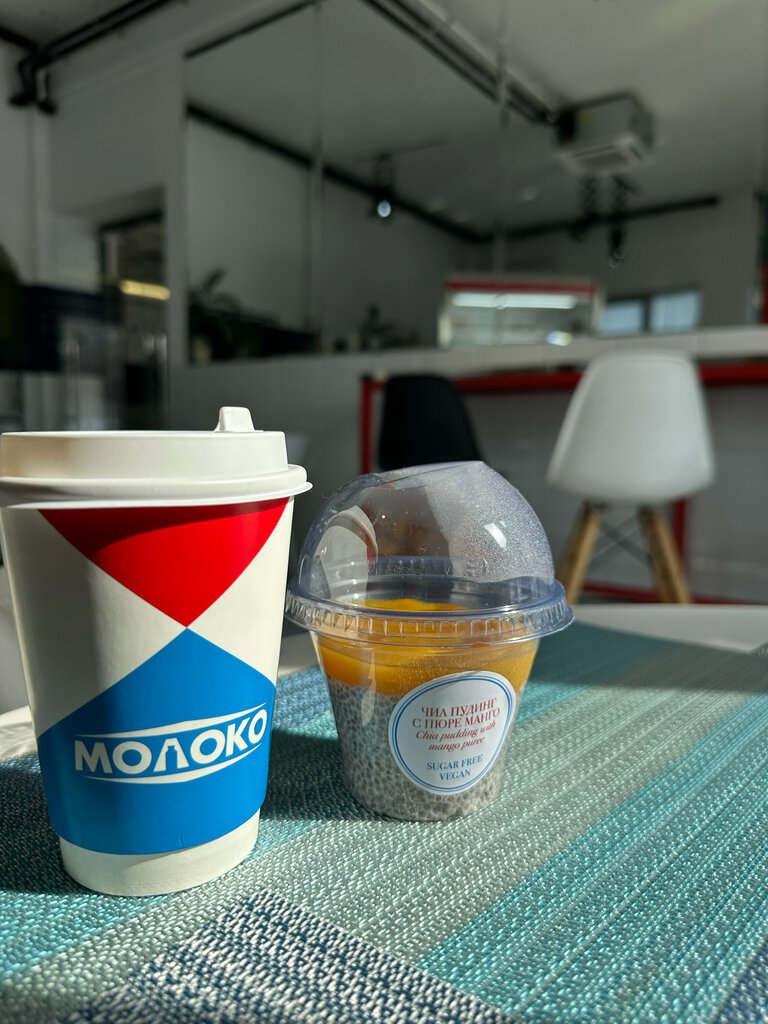 Kahve dükkanları Moloko, Taşkent, foto