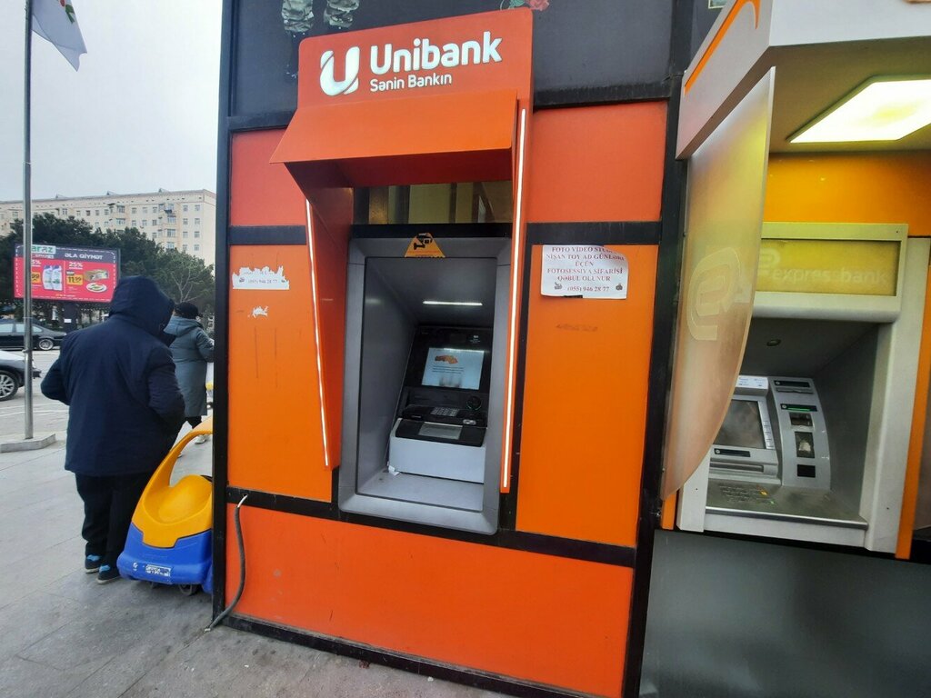 ATM'ler Unibank, Sumgayıt, foto