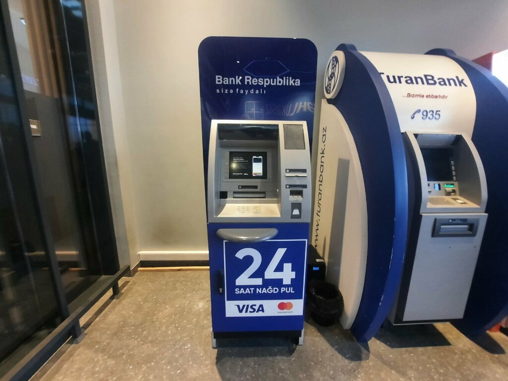ATM'ler Bank Respublika bankomati, Sumgayıt, foto